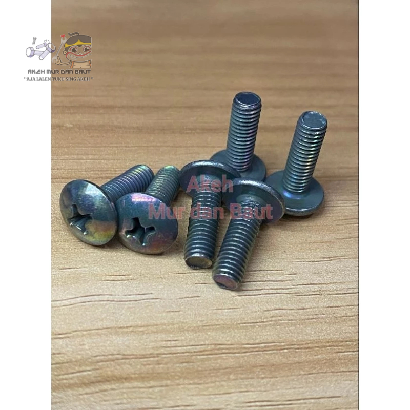 Jual Baut Body 5x16 Honda Bebek Karisma Supra Drat Halus / Baut JT M5 x ...