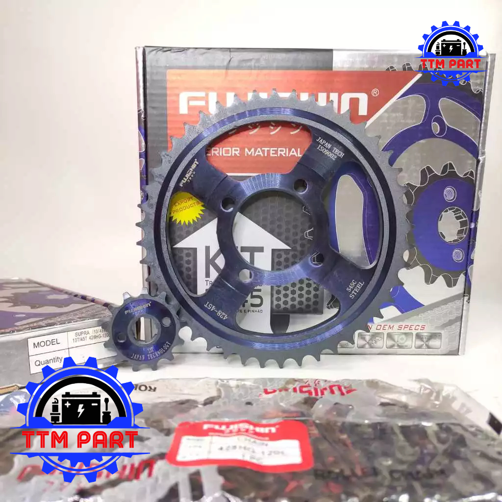 Jual GEAR PAKET BAJA HONDA SUPRA - SUPRA X - SUPRA FIT OLD LAMA 428H ...