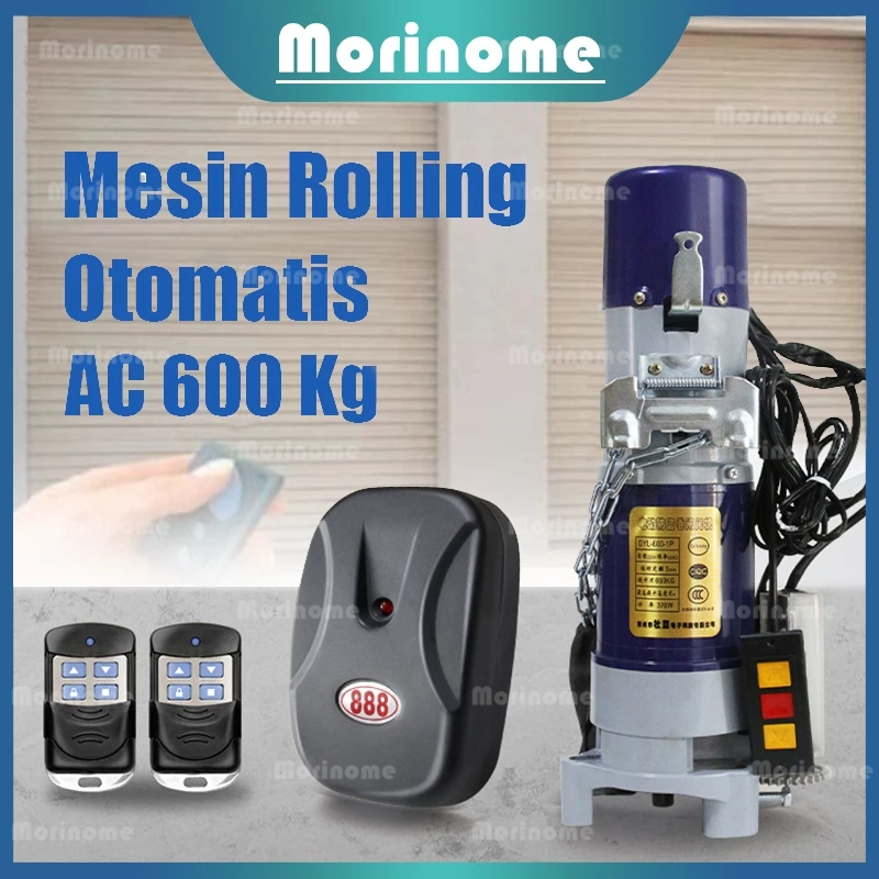 Jual Automatic Rolling Door AC 1 SET Mesin Rolling Otomatis 600Kg 370W ...