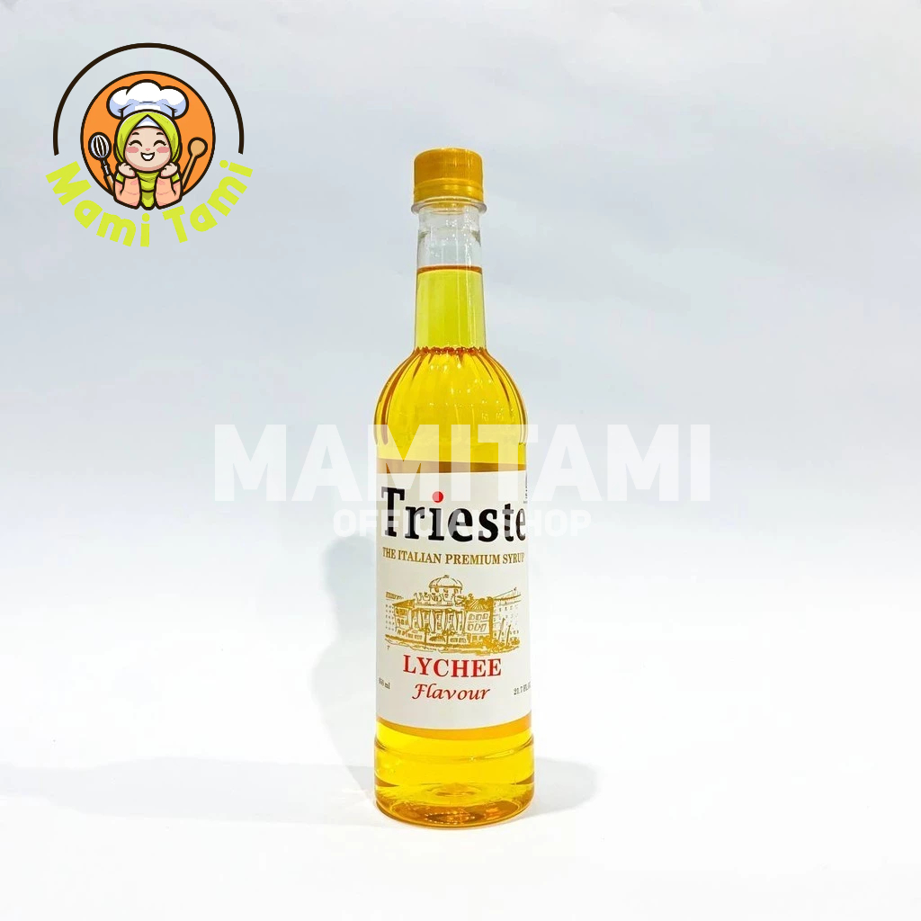 Jual Mami Tami - Trieste Syrup Lychee Premium Flavor 650 ml - HALAL MUI ...