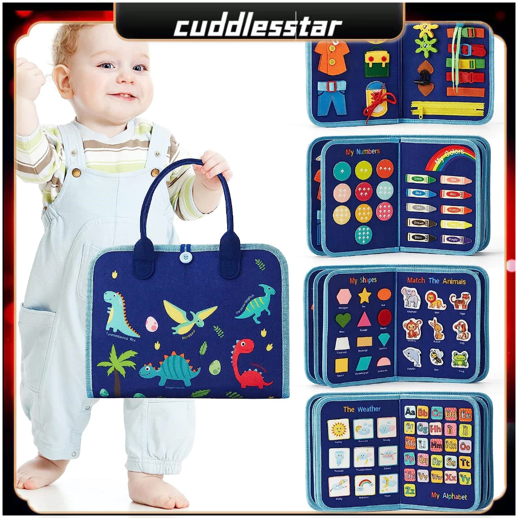 Jual 【COD】Mainan Montessori Papan Busyboard Mainan Edukasi Anak ...