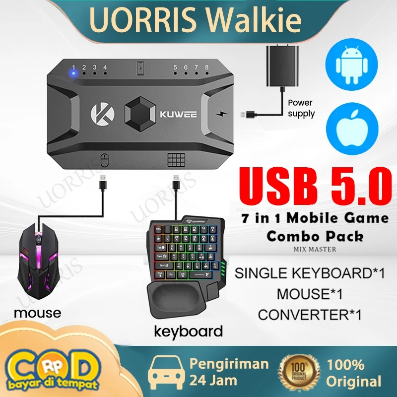 Jual Keyboard Mouse Converter Usb Keyboard Mouse Converter Bluetooth Hub Usb 5 0 Converter Wired