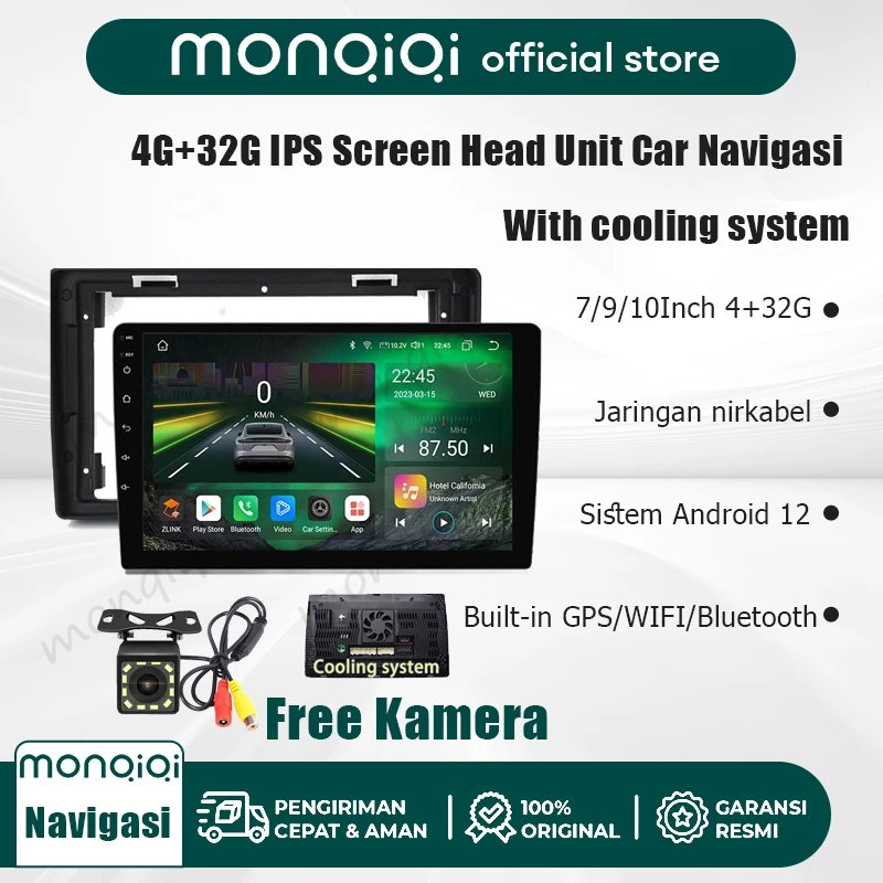 Jual Monqiqi Cooling System 4g 32g Ips Screen Head Unit 7 9 10 Inch Car