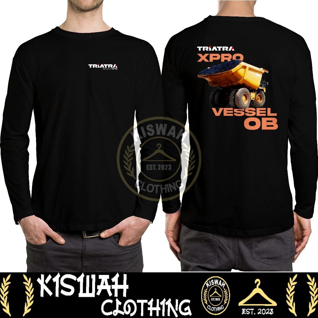 Jual Kaos Tshirt TRIATRA Dump Truck XPRO VESSEL DB Lengan Panjang Baju ...