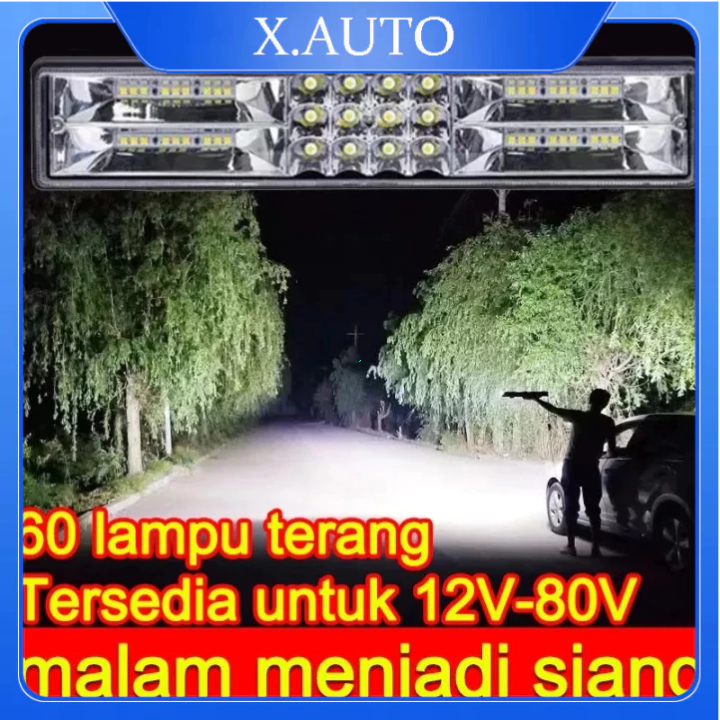 Jual Lampu Kerja Off-Road Mobil SUV Lampu Bar 12V/24V Lampu Kubah Off ...