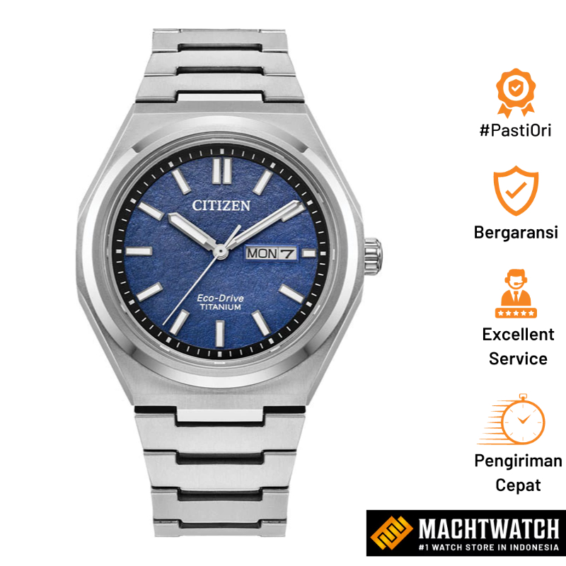 Jual Jam Tangan Unisex Citizen Eco Drive AW0130-85L Forza Super ...