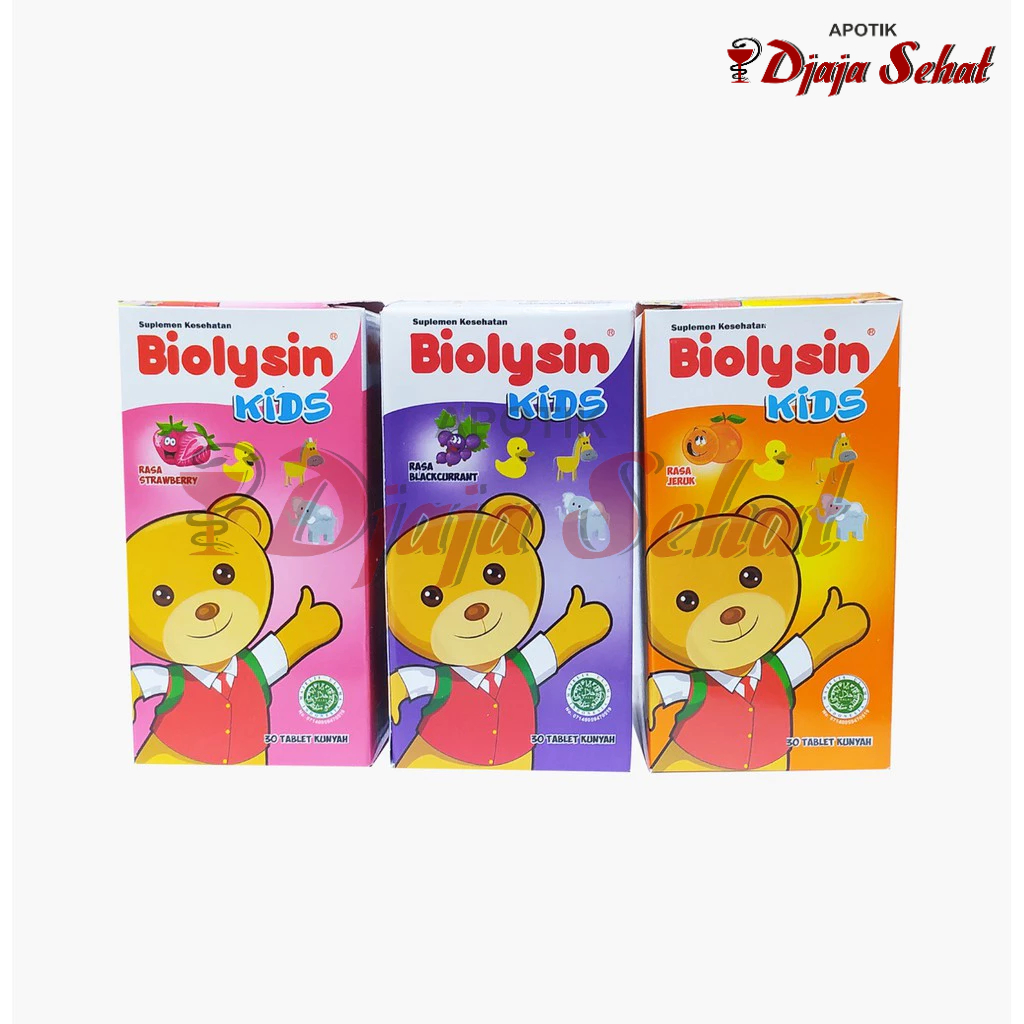 Jual BIOLYSIN TABLET -MULTIVITAMIN ANAK | Shopee Indonesia