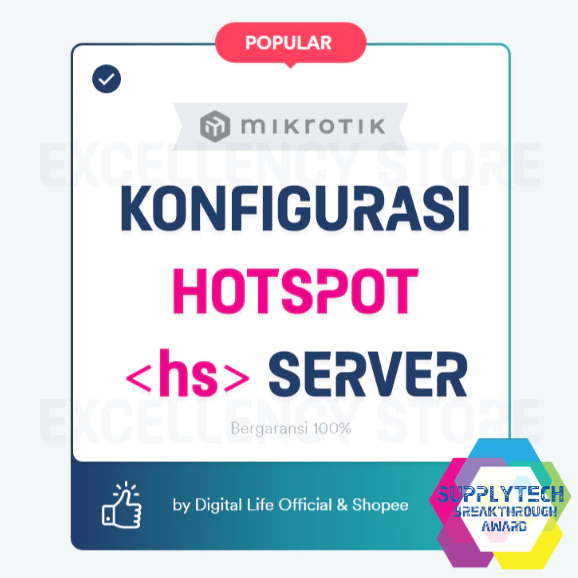 Jual Jasa Konfigurasi Mikrotik - Hotspot Server | Shopee Indonesia