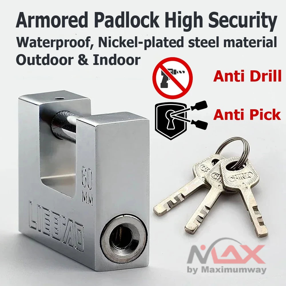 Jual Armored Padlock Gembok Besar Anti Air & Anti Karat & Anti potong ...