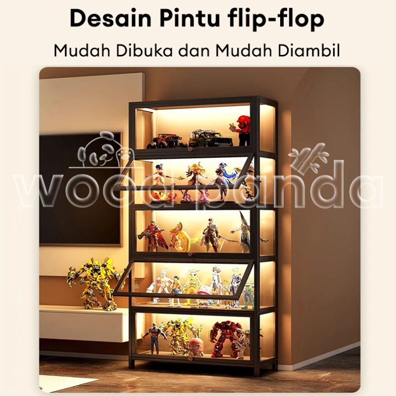 Jual Lemari Pajangan Akrilik Lemari hias Lemari Display Mainan Lemari ...