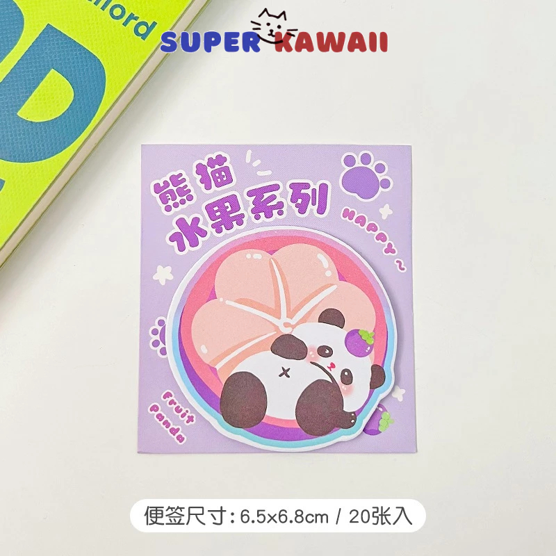 Jual SK 238 - Sticky Notes gambar panda isi 20 lembar / sticky note ...