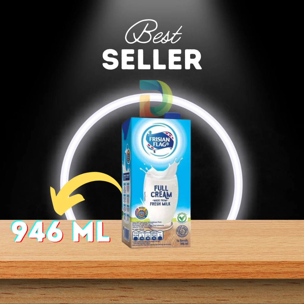 Jual [ TERMURAH ] SUSU FRISIAN FLAG FAMILY UHT FULL CREAM 946 ML | Shopee Indonesia