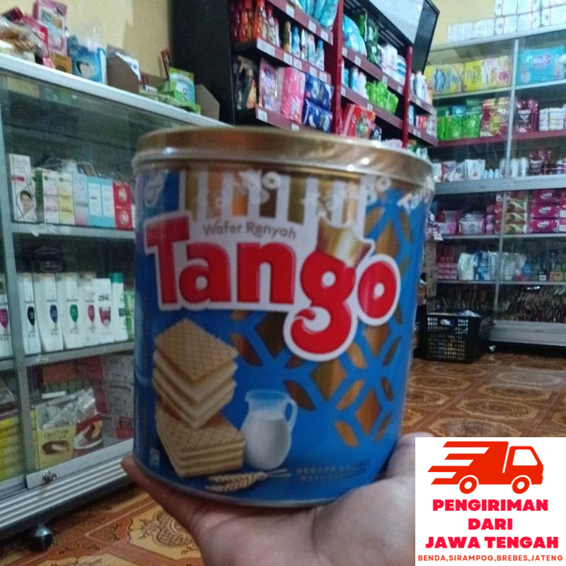 Jual Tango kaleng 300g Vanilla/coklat | Shopee Indonesia