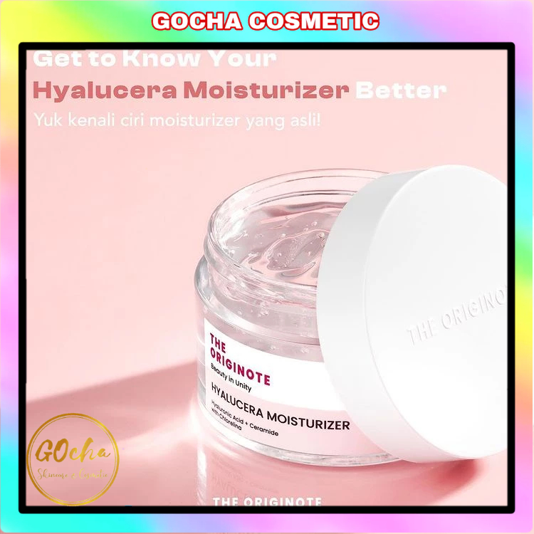 Jual GOCHA The Originote Hyalucera Moisturizer Gel 50ml Pelembab Wajah ...