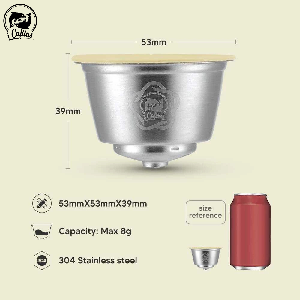 Jual iCafilas Refillable Milk Capsule for Nescafe Dolce Gusto - F458 ...