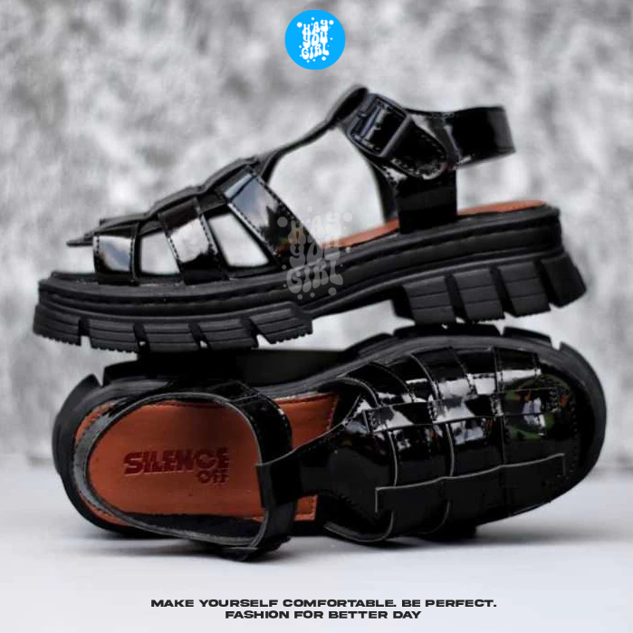 Jual HYG - HINATA Sepatu Docmart Wanita / Sendal Sepatu / loafers cewe ...