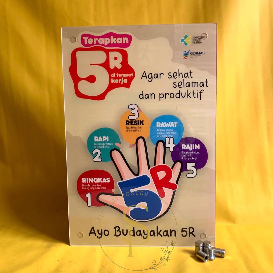 Jual Poster Akrilik Ayo Budayakan 5R Super Ekonomis ukuran 31 cm x 46 ... Jual Poster Akrilik Ayo Budayakan 5R Super Ekonomis ukuran 31 cm x 46 ...