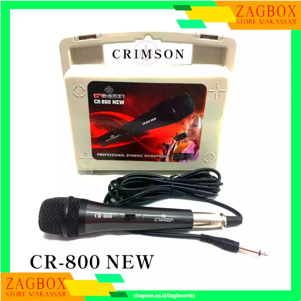 Jual Mic Kabel CRIMSON CR800 CR 800 NEW Original Koper | Shopee Indonesia