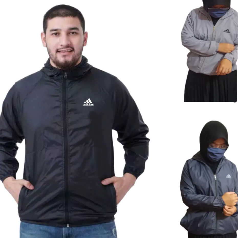 Jual Jaket Olahraga Pria Wanita Sepeda Lari Running Pembakar Lemak ...