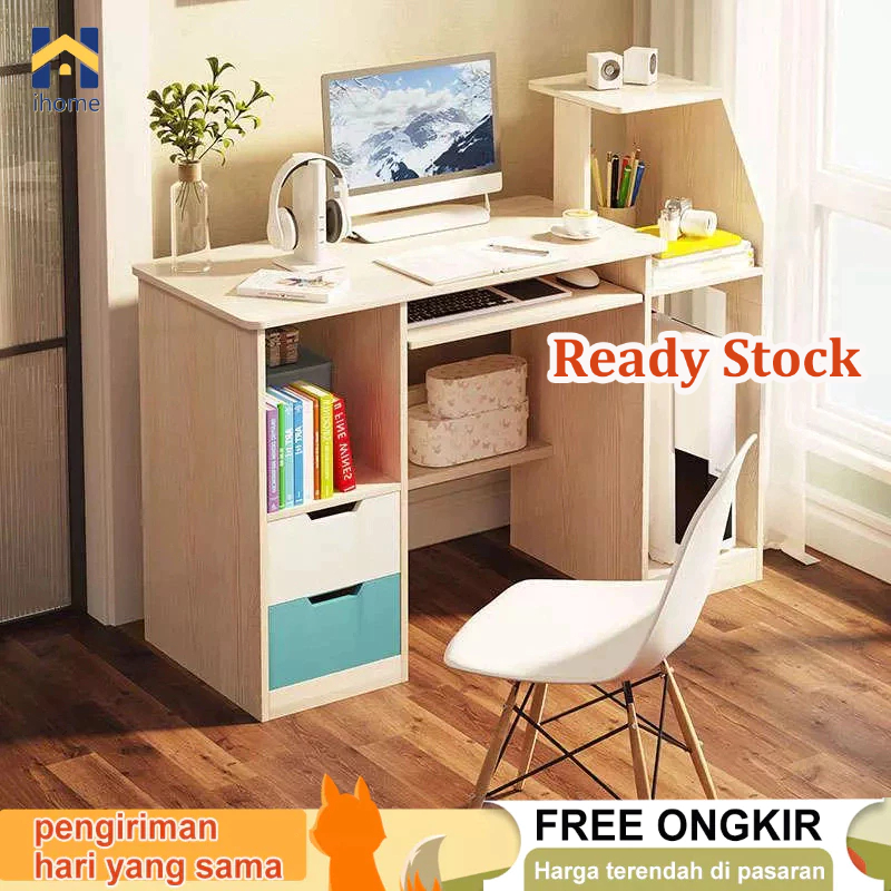 Jual IH Meja Kantor Serbaguna Meja Tulis Dengan Laci Meja Kerja ...