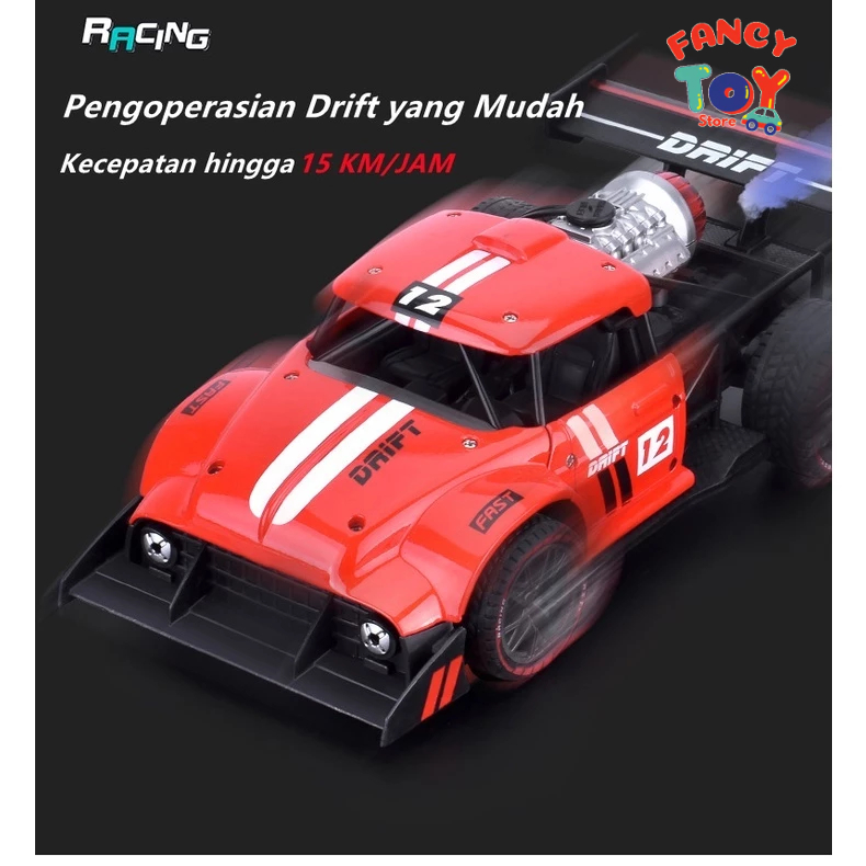 Jual Mainan Anak Mobil Remote Control RC Spray Super Sport Racing Skala ...