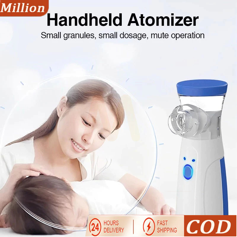 Jual 【COD】Pengisian Nebulizer Portable Mesh Alat Nebulizer Anak Uap Bayi Pilek Dan Batuk Inhaler ...