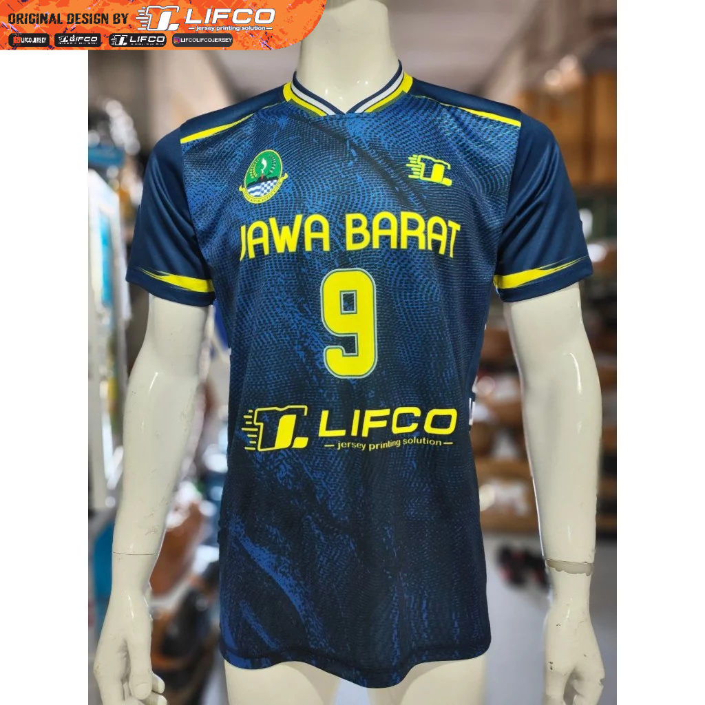 Jual JERSEY VOLLEY BALL ORIGINAL LIFCO -Jawa Barat -BIRU (TIDAK BISA ...