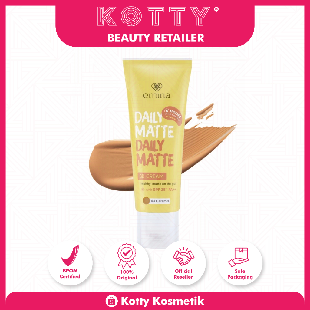 Jual Kotty Kosmetik - EMINA Daily Matte BB Cream 16gr | Shopee Indonesia