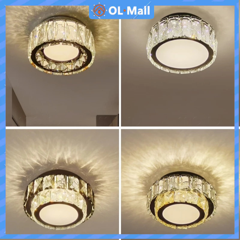 Jual Lampu Langit-langit LED Lorong Kristal Modern, Lampu Koridor, Lampu Gantung Dekorasi Ruang ...