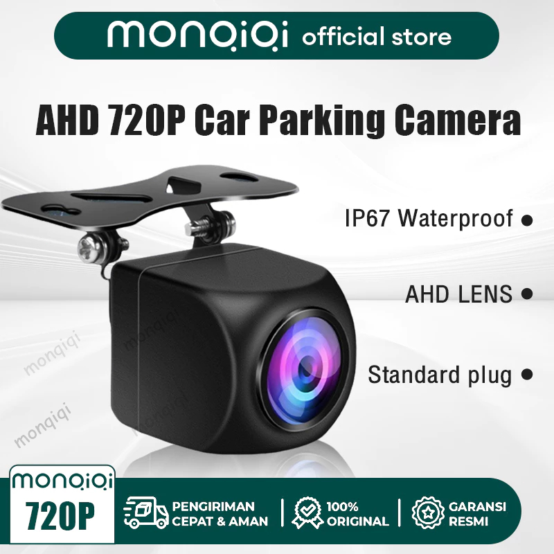 Jual Monqiqi Kamera Parkir Mundur / Tampilan Belakang Mobil 720p | Shopee Indonesia