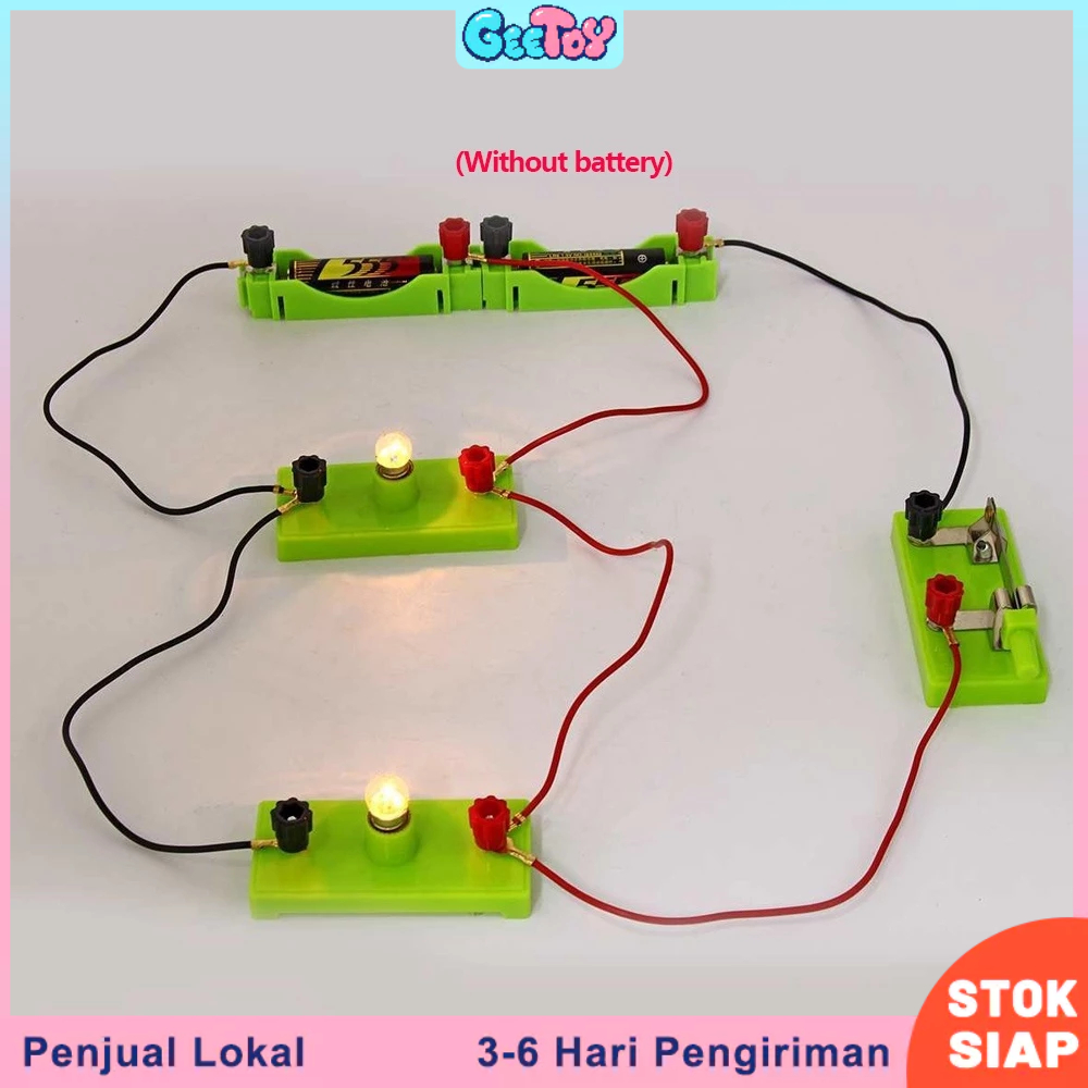 Jual GeeToy Mainan Pendidikan Listrik Dasar DIY Mainan Percobaan Sains ...