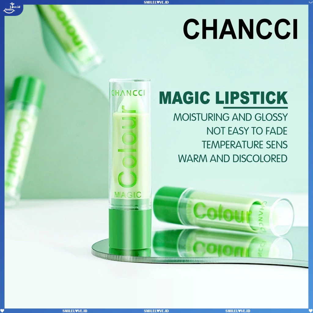 Jual CHANCCI Magic Lipstick Aloevera Lipbalm Lipstik Colour Deteksi PH ...