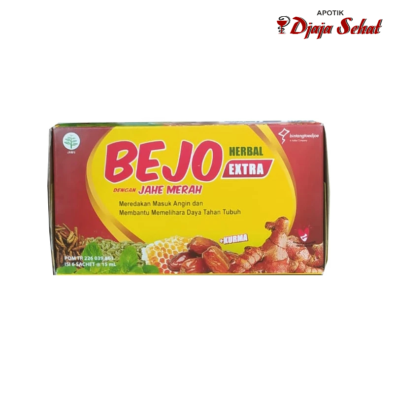 Jual BEJO HERBAL EXTRA DENGAN JAHE MERAH BOX ISI 6 SACHET | Shopee ...