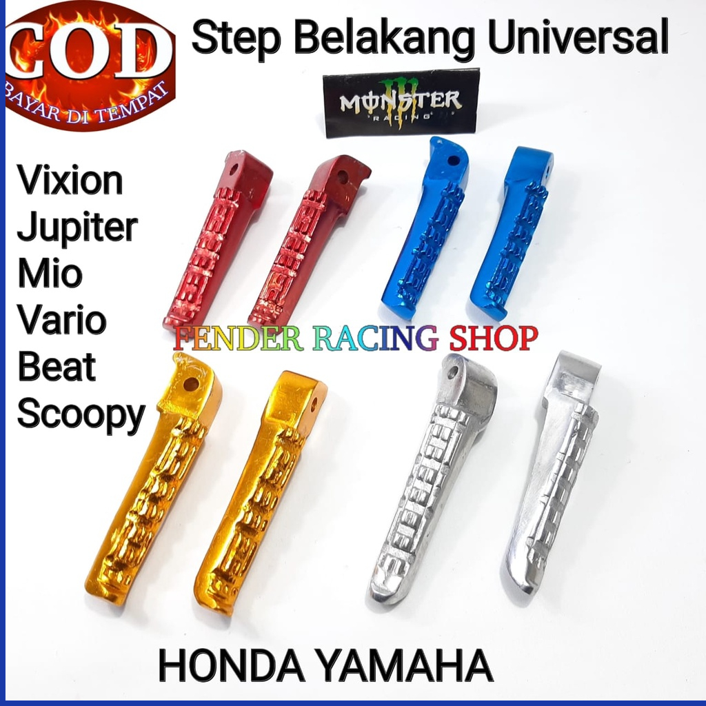 Jual Variasi Original Racing Footstep Footstep Belakang Yamaha Vixion ...