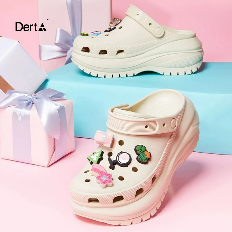 Jual Derta Sandal Baim Wanita Fuji Terbaru Sendal Jelly Wedges Sandal ...