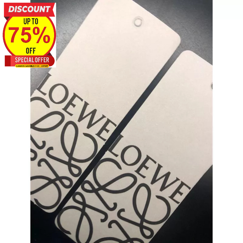Jual LOEWE TAG ONE FACE SUPER PREMIUM CO 1X DI KIRIM 600PCS | Shopee ...