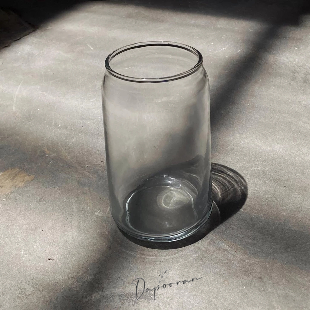 Jual (DAPOORAN) Tube Glass / Aesthetic Glass / Gelas Aesthetic HORECA ...