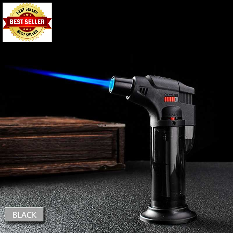 Jual INSTANT SMALL Portable Gas Torch Butane REFILL Flame Gun BOBA KUE CAKE DAGING KOREK API ...