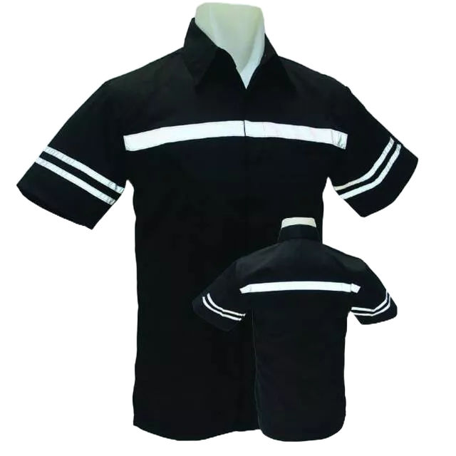 Jual Seragam scotlet seragam proyek kemeja lengan pendek seragam safety ...