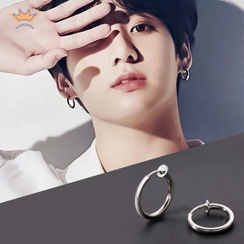 Jual COD ️SILVER EARRINGS / ANTING SILVER / ANTING NON TINDIK / FAKE ...