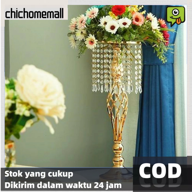 Jual [COD]Harga Terbaik COD Vas Mewah Ringan Pemegang Emas / Aeonium ...
