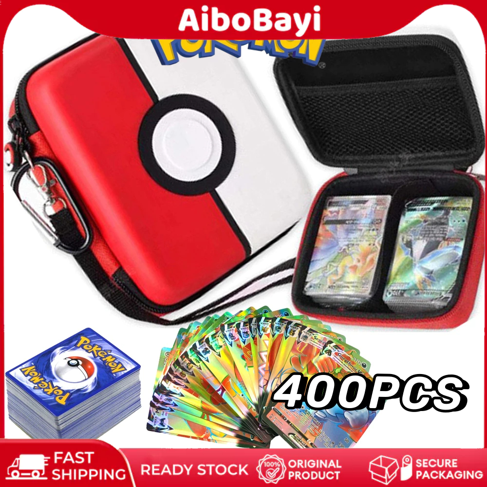 Jual 【COD】400PCS Tas Pouch Pokemon Trading Card Kartu Case Kartu ...