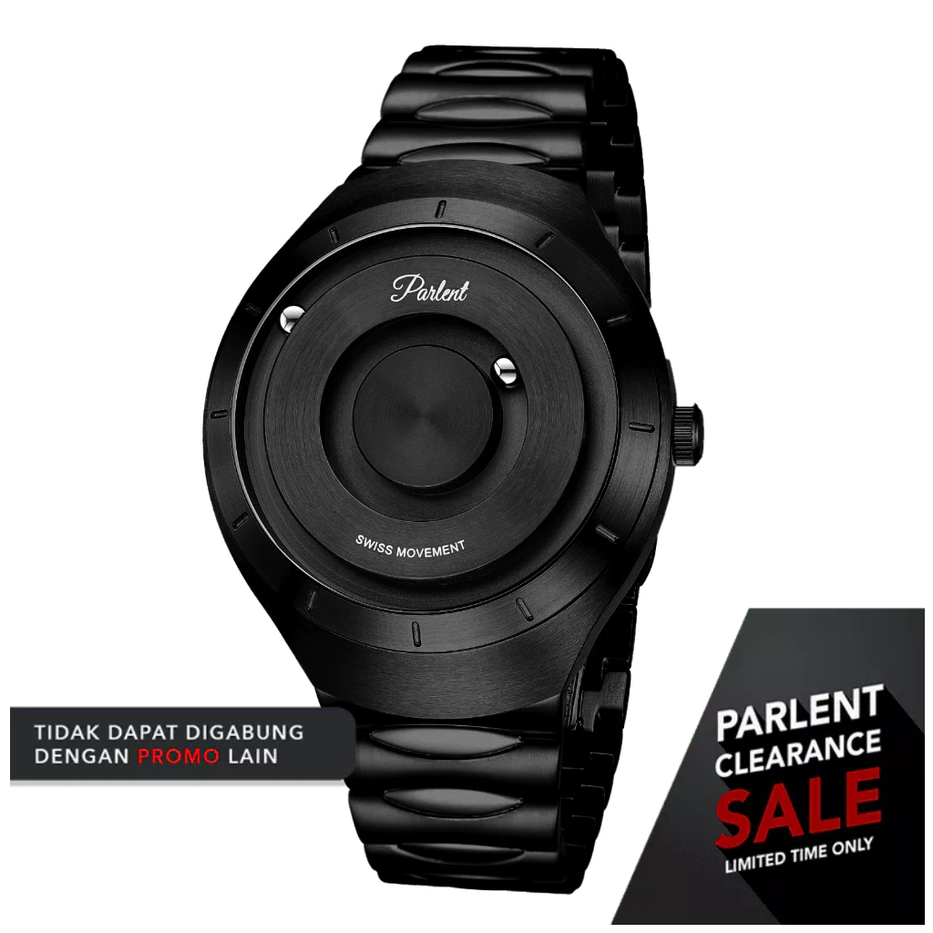 Jual Jam Tangan Pria Parlent Magnite Steel | Shopee Indonesia