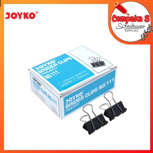 Jual BINDER CLIP NO.111-JOYKO- PENJEPIT KERTAS - UTI0375 | Shopee Indonesia