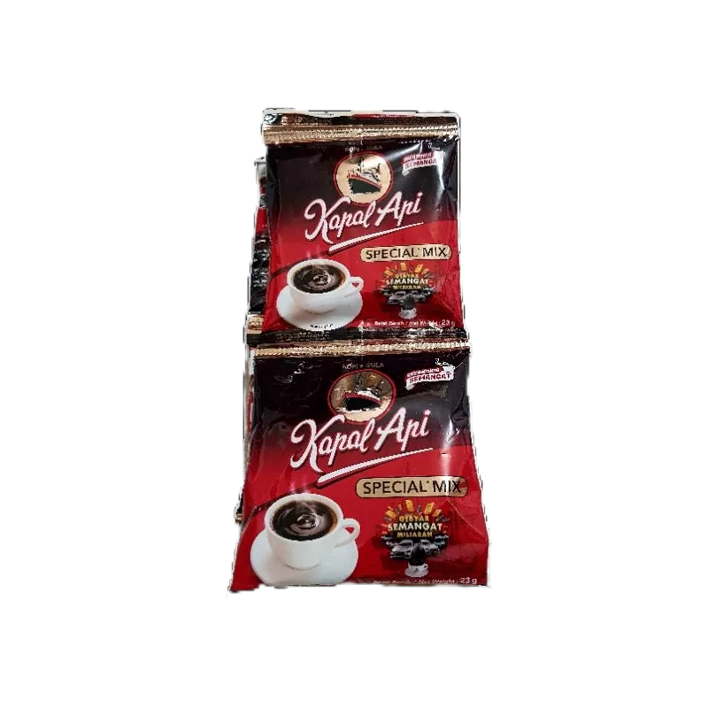 Jual Kopi Kapal Api Special Mix Kopi Bubuk Instan Sachet 23 gram 1 Renceng isi 10 Sachet ...