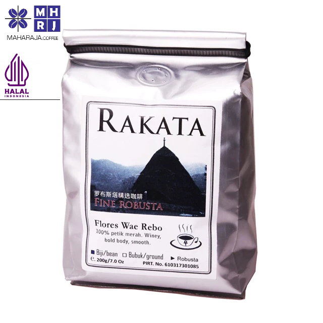 Jual Robusta Rakata Flores Wae Rebo 200gr Singgle Origin Fresh Roasting ...