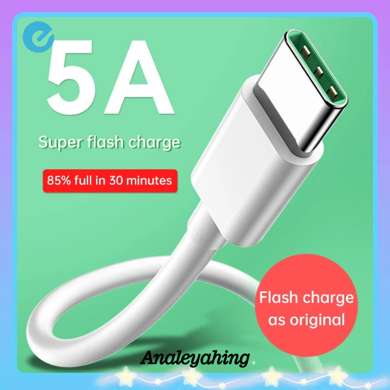 Jual OPPO 5A KABEL DATA OPPO FAST CHARGING MICRO USB 5A kabel pengisian ...