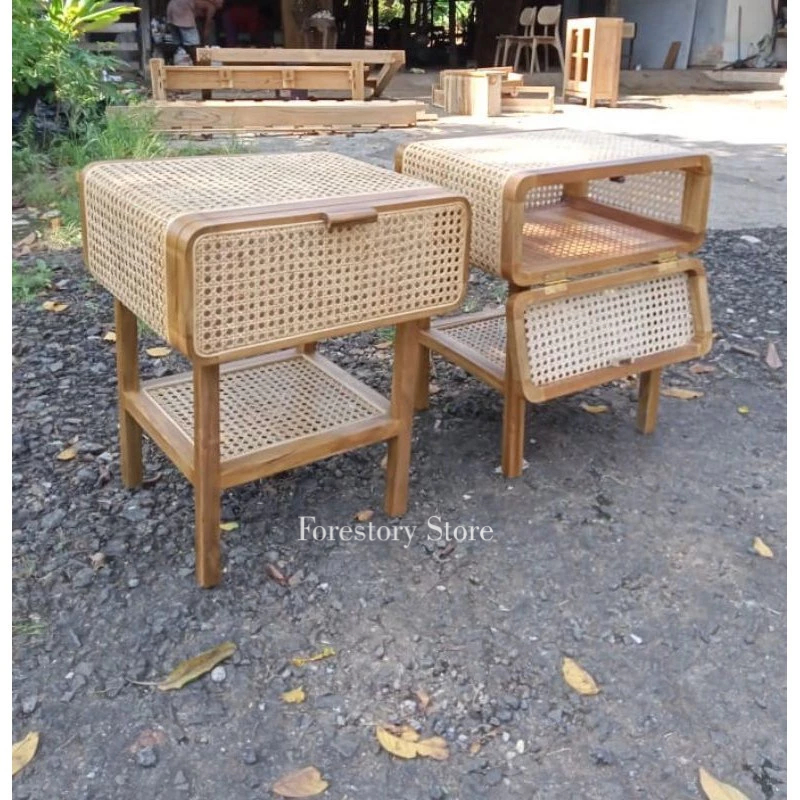 Jual nakas rotan/nakas retro/nakas minimalis/nakas simpel elegan ...