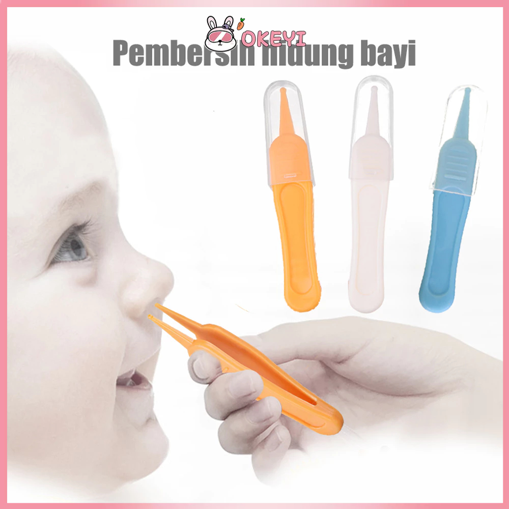 Jual OKEYI nasal pinset Jepitan pembersih hidung bayi/nose cleaner baby ...