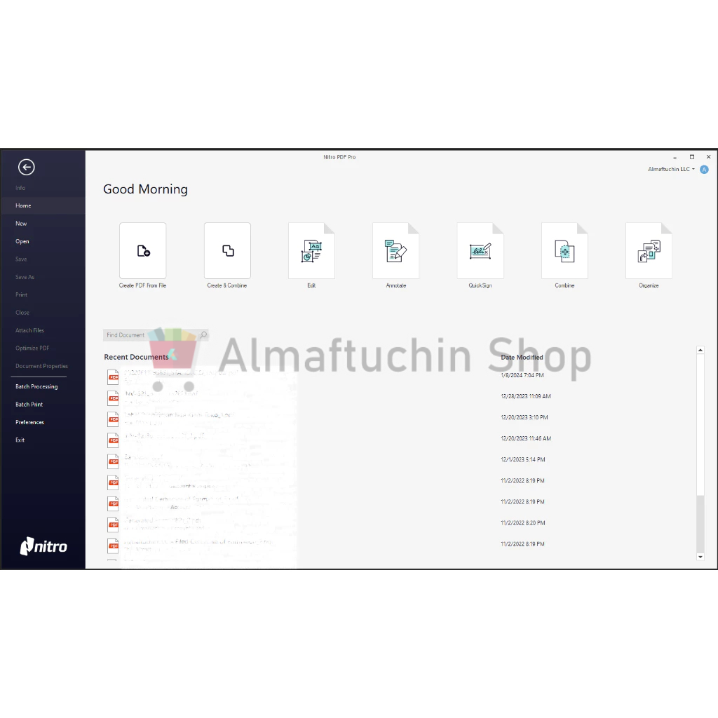 Jual License Nitro PDF Pro 14 Lifetime Garansi Resmi Selamanya | Shopee ...